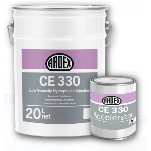 ARDEX CE 330 PU High Foaming Injection Resin - 20L - Bldcare Pty Ltd